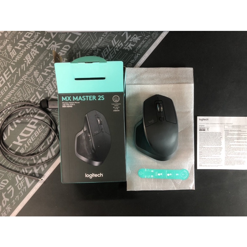 羅技 Logi MX MASTER 2S。二手。正常使用一個月，約9成新 | 蝦皮購物