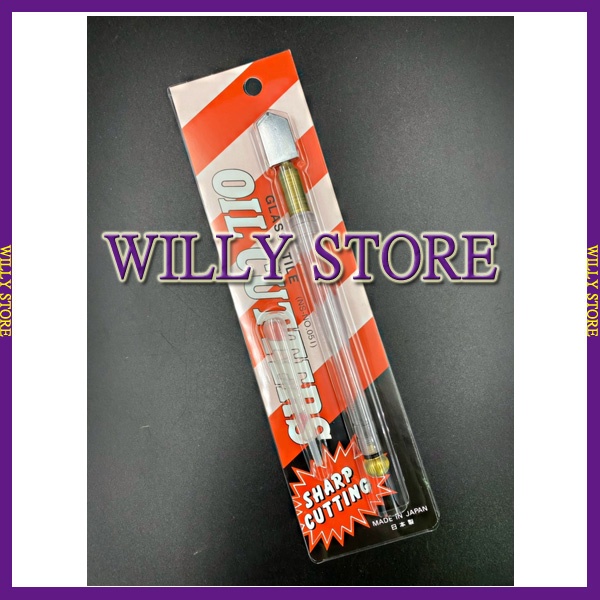 【WILLY STORE】日本製 TN NS-051 注油式玻璃刀 範圍2~10mm 切割刀好割、耐用~玻璃割刀 | 蝦皮購物