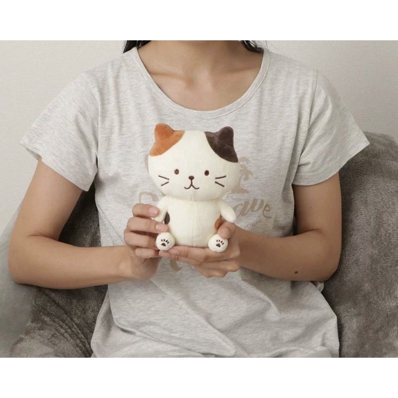 日本2025 新款 Hapins Fuku Fuku Nyanko 三花貓 毛絨 娃娃 公仔 玩偶 擺件 布偶 收藏品 | 蝦皮購物