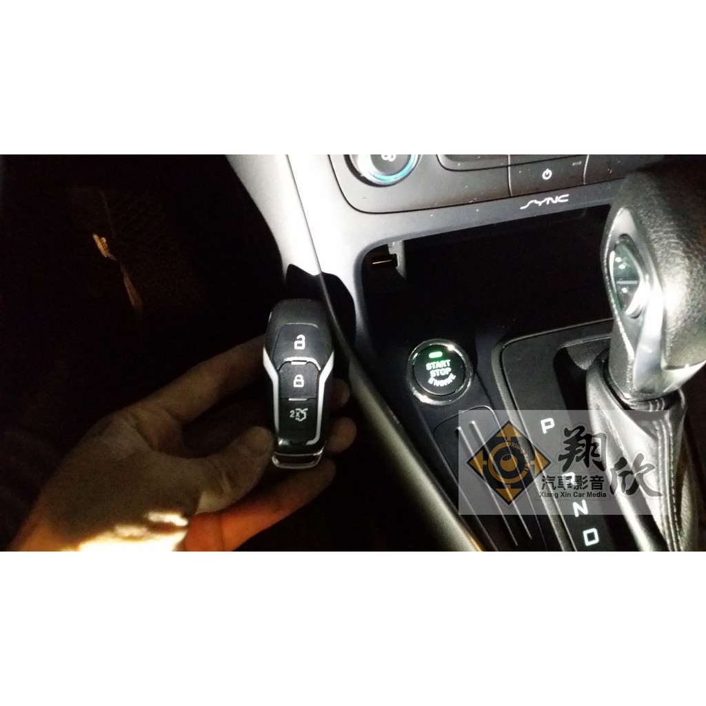 FORD 安裝KEYLESS系統~實裝照~(免鑰匙,一鍵啟動,I-KEY) | 蝦皮購物