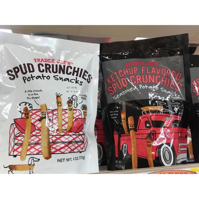 Trader Joe's Spud Crunchies 美國 薯條家族 洋芋 零食 團購 代購 | 蝦皮購物