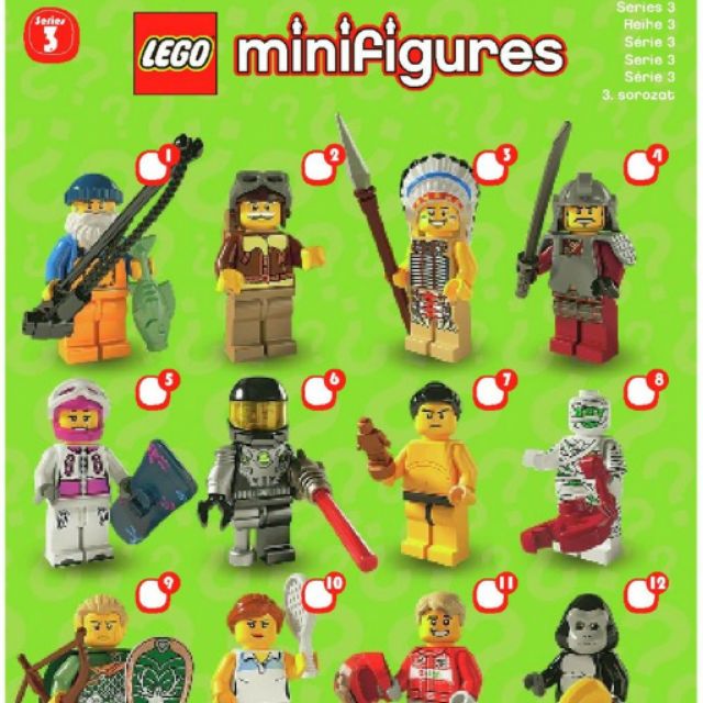 Lego 8803 - 絕版3代人偶 | 蝦皮購物