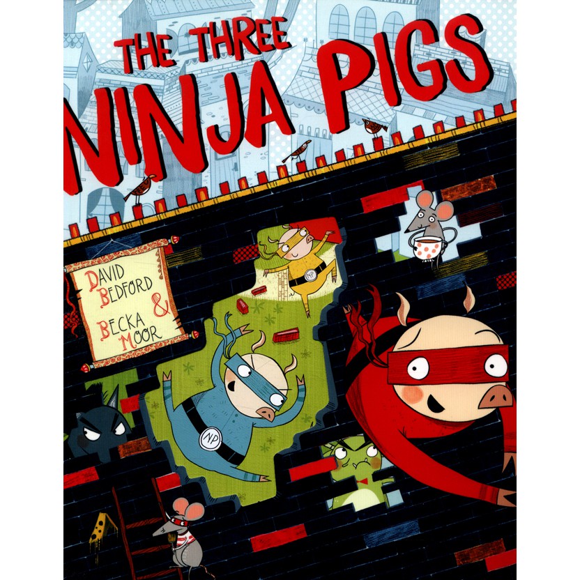 The Three Ninja Pigs 忍者豬 (平裝) | 蝦皮購物