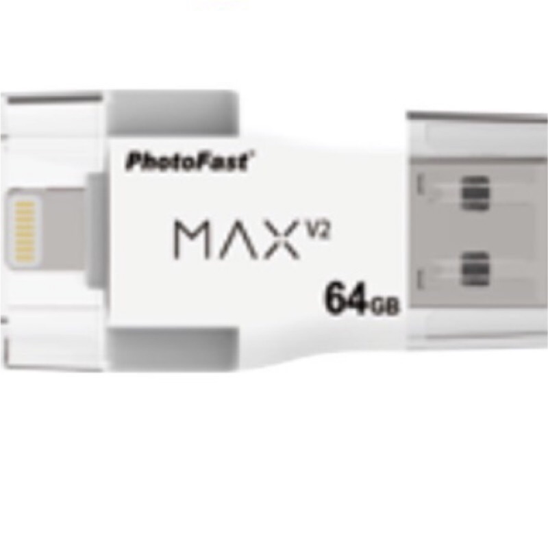 PhotoFast i-FlashDrive MAX v2.0 64G costco購近全新 | 蝦皮購物