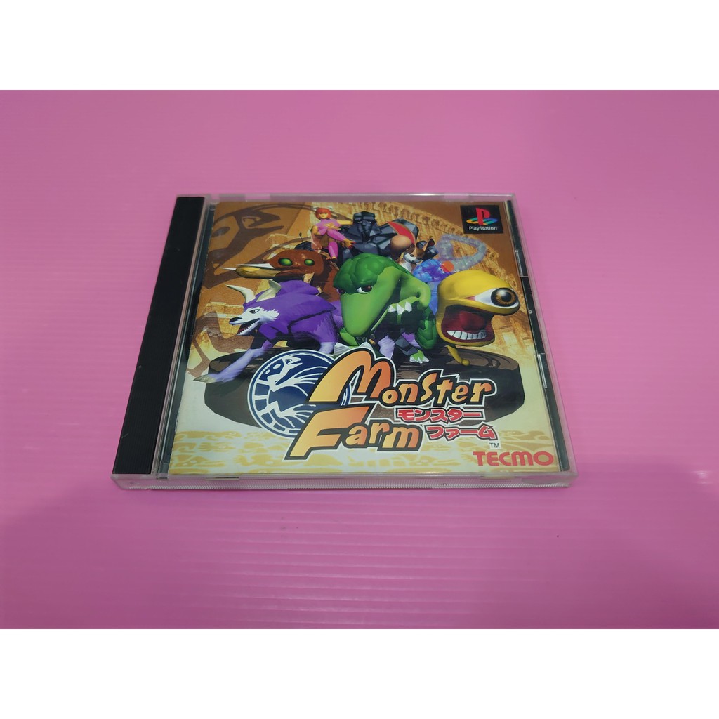 モ 出清價! PS2 可玩 網路最便宜 PS PS1 2手原廠遊戲片 怪獸農場 MONSTER FARM 賣130而已 | 蝦皮購物