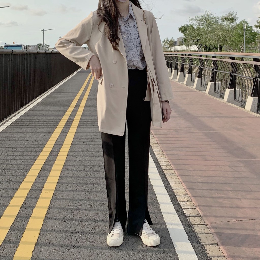 雪紡滿版印花長袖襯衫 Cimpl.微美概念 | 蝦皮購物