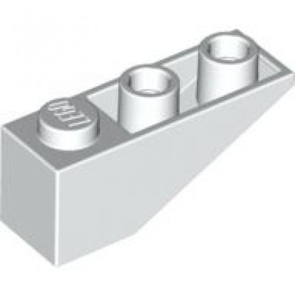 【小荳樂高】LEGO 白色 3x1 反斜坡磚塊 33度 Slope Inverted 4287 428701 | 蝦皮購物