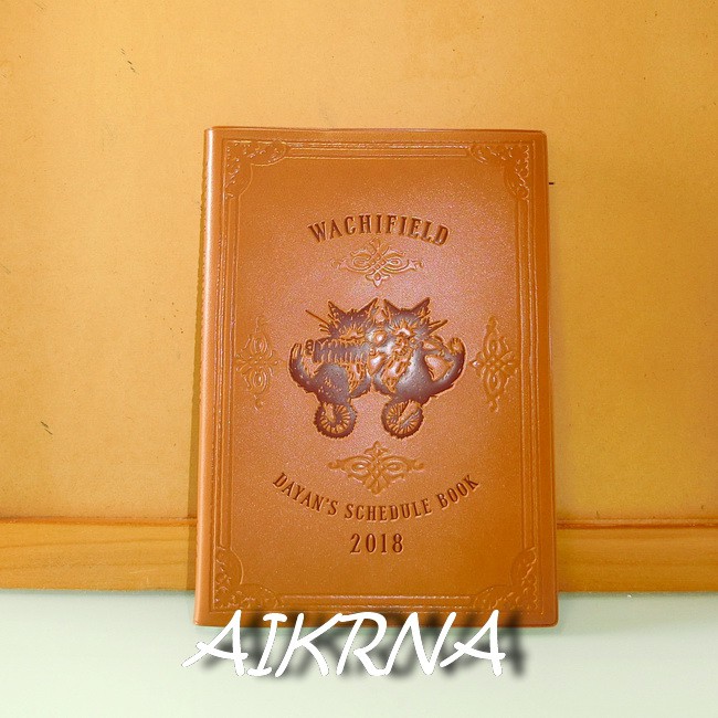 wachifield-dayan(瓦奇菲爾德,達洋)~全新品2018年塑膠皮行事曆B6尺寸~沈穩焦糖色款 | 蝦皮購物