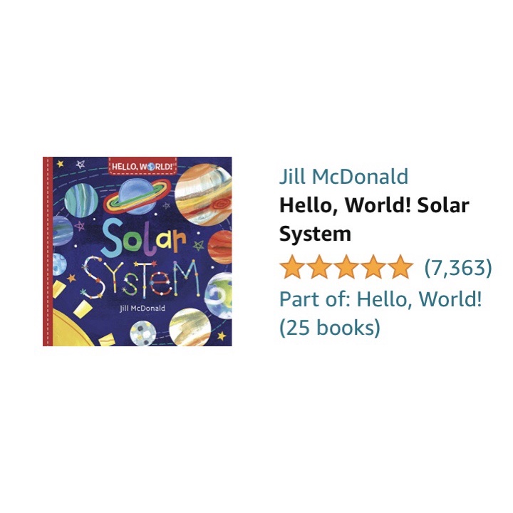 現貨-HELLO WORLD Solar System 科普繪本 太陽系 科學繪本 童書 | 蝦皮購物