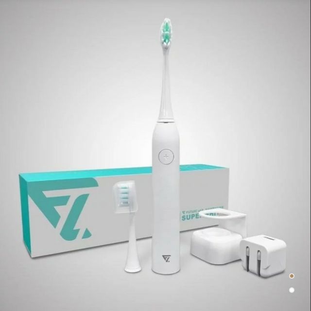 【FUTURE LAB. 未來實驗室】SUPERWHITE智能超聲波白齒刷 電動牙刷（現貨） | 蝦皮購物