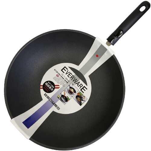 台灣製造 EVERWARE手工鑄造鐵鏟專用不沾深型炒鍋 30CM/33cm/36cm/39cm(單把) 炒鍋 | 蝦皮購物