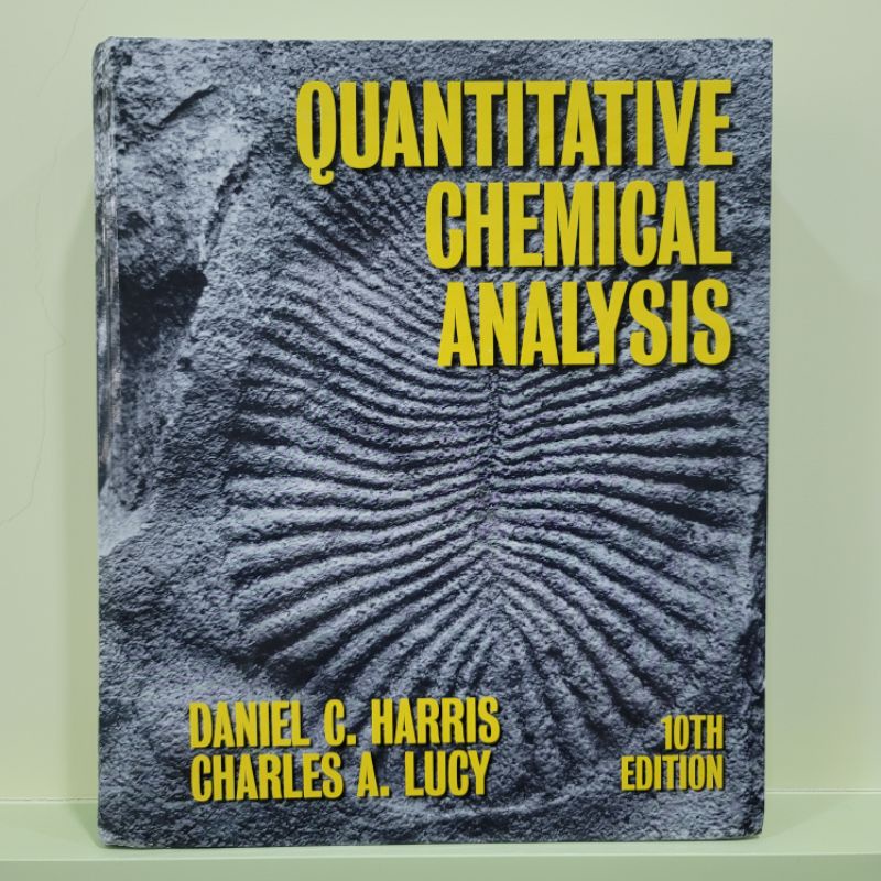 【二手】分析化學第10版原文課本 quantitative chemical analysis 10th edition | 蝦皮購物