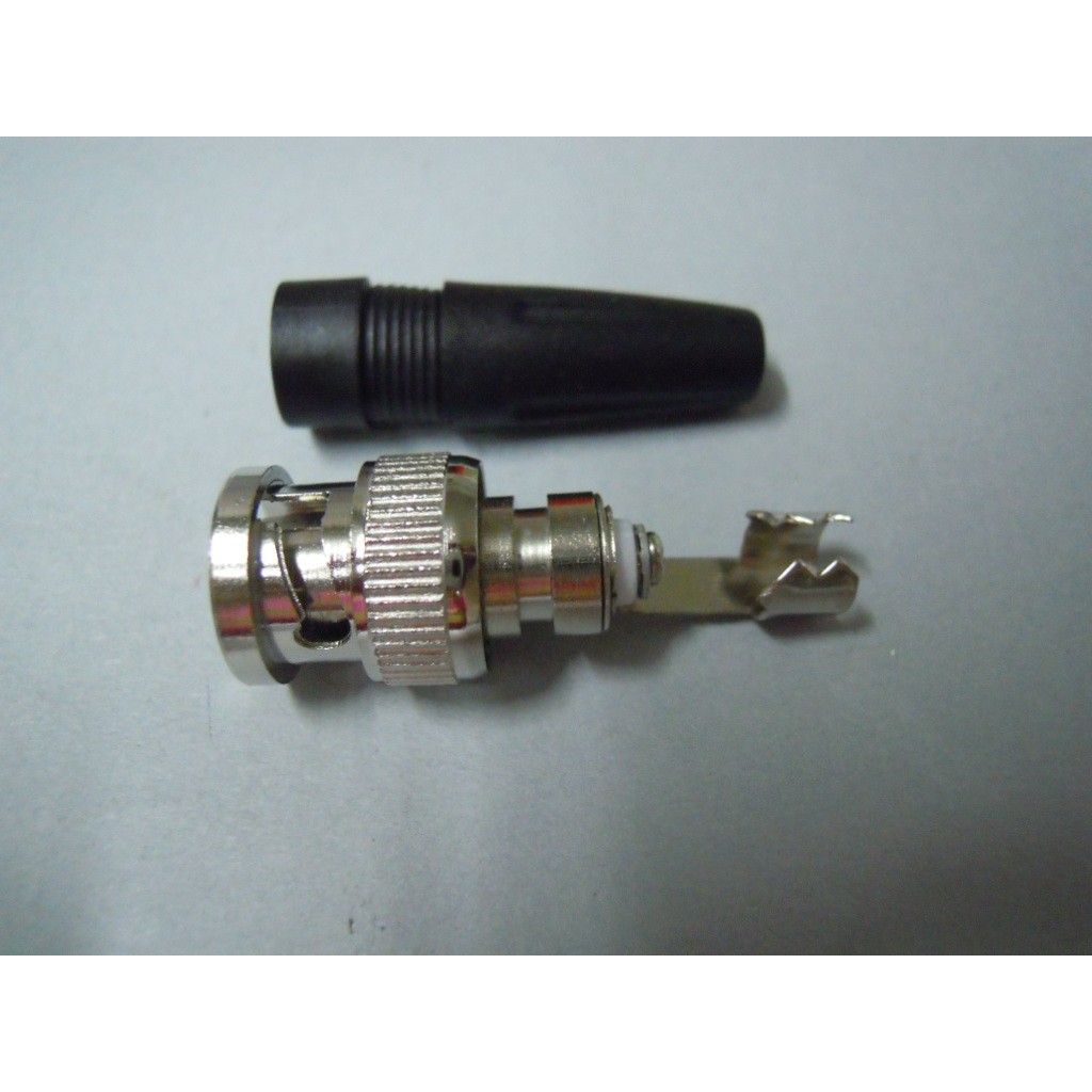 BNC 公頭 免焊接螺絲型 監視器接頭 Q9 頭 DVR 監控攝影機接頭 | 蝦皮購物