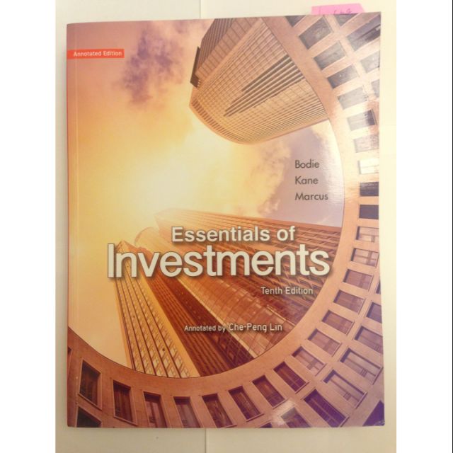 Essentials of investment 10th edition | 蝦皮購物