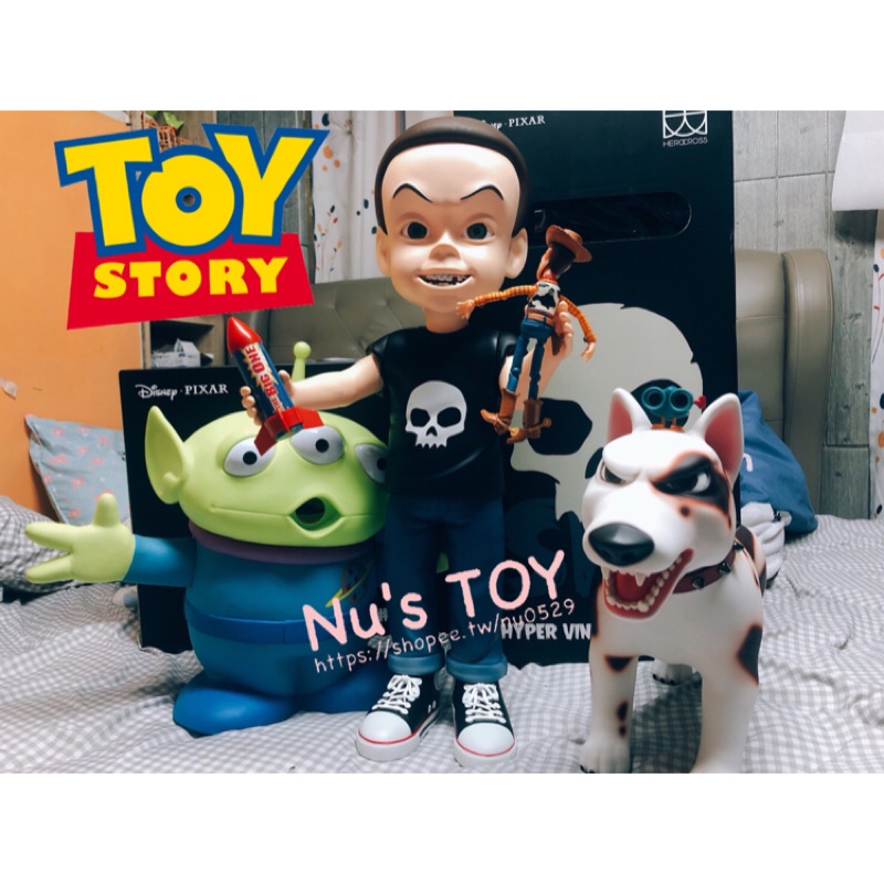 HEROCROSS 阿薛 阿德 SID SCUD 玩具總動員 玩具的惡夢 玩具破壞王 超大60cm高 | 蝦皮購物
