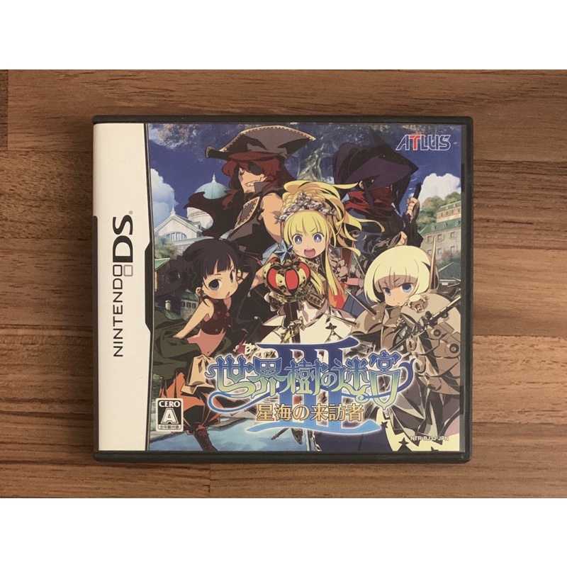 NDS 世界樹的迷宮3 星海的訪客 世界樹的迷宮III 正版遊戲片 原版卡帶 日版 日規 任天堂 DS 3DS N3DS | 蝦皮購物