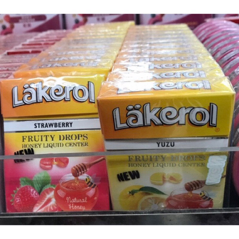 Lakerol樂奇樂蜂蜜夾心潤喉糖（預購) | 蝦皮購物
