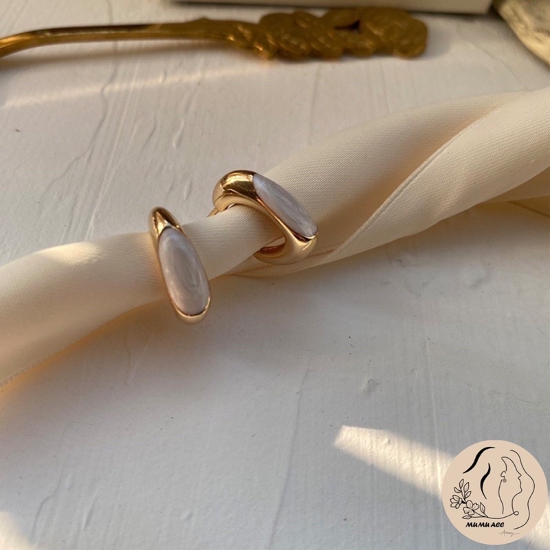 MUMU ACC 現貨 925銀針 耳環 KOL推薦 氣質小姐姐柒柒推薦 溫柔水滴耳環 E0940 | 蝦皮購物