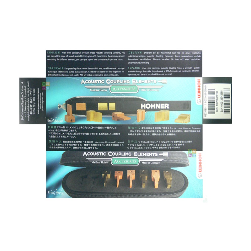 A【口琴天堂】HOHNER ACE 48 半音階口琴共震音色改善原木組 專用木塊 | 蝦皮購物