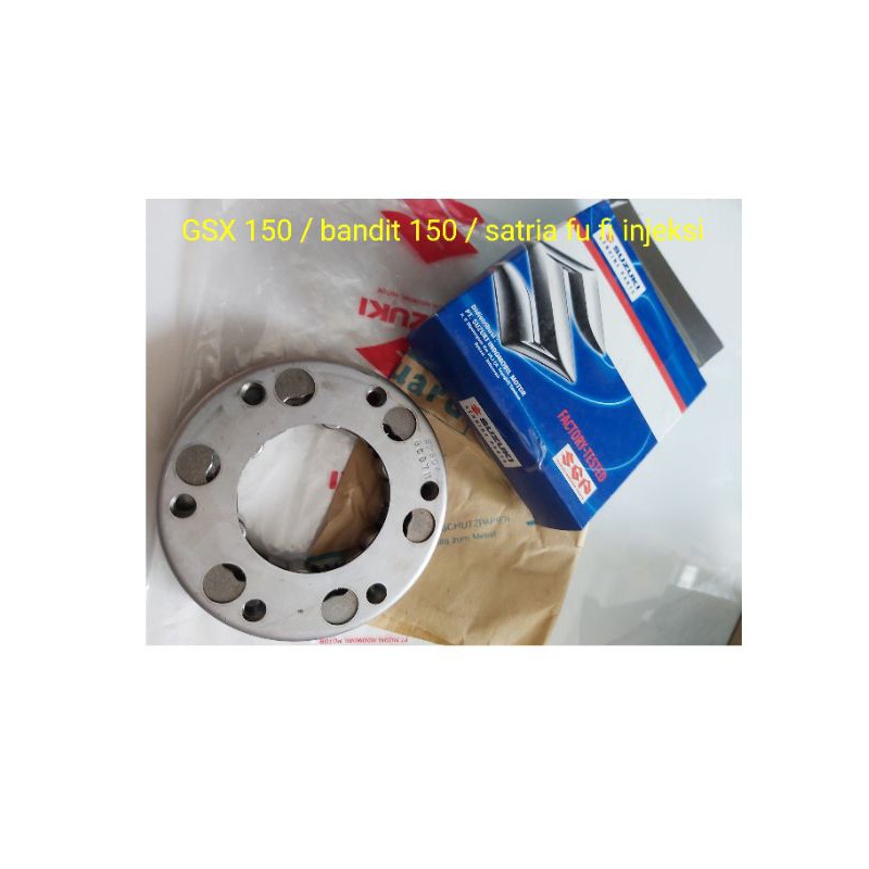 SUZUKI 12614-34J啟動器單向啟動器鈴木GSX 150 R 150S Fu Fi F1強盜150原裝34J | 蝦皮購物