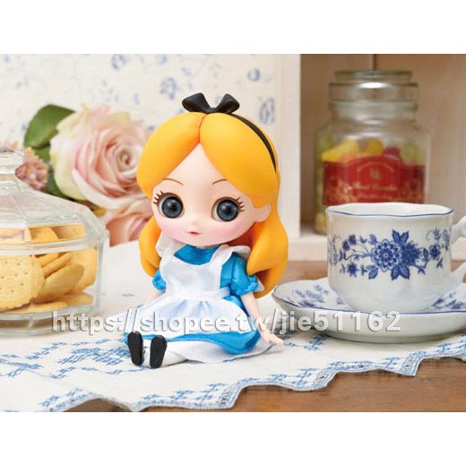 日版 CUICUI DOLL 愛麗絲 公仔 模型 愛麗絲夢遊仙境 Alice 迪士尼 SEGA 可動娃娃 | 蝦皮購物