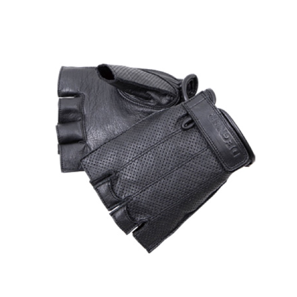 安信｜DEGNER 騎士手套 TG-82MH 夏季 打孔 半指手套 黑色 皮革 哈雷 檔車 牛皮 TG82MH | 蝦皮購物