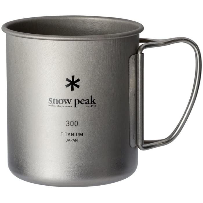 【現貨清倉-登山露營】Snow Peak 單層鈦杯MG-142 300ml MG-143 450ml 鈦合金 | 蝦皮購物