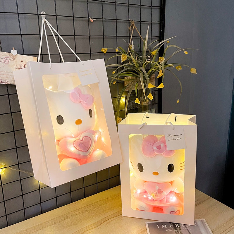 🔥【TikTok爆款】日韓風 ins風 女生最愛 生日禮物 Hellokitty 公仔 毛絨玩具 凱蒂貓 玩偶 娃娃 | 蝦皮購物