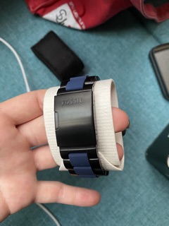 FOSSIL ME3133 不鏽鋼 機械錶 自動錶 手錶 男錶 藍 黑 | 蝦皮購物