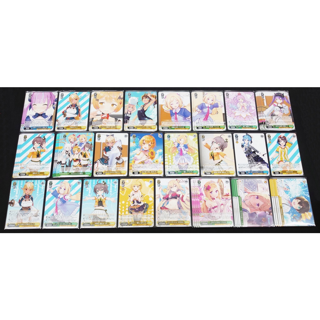 【Weiß Schwarz】WS hololive HOL/W91 牌組 (已組好、一副 50 張) ＊附卡盒＊現貨＊ | 蝦皮購物