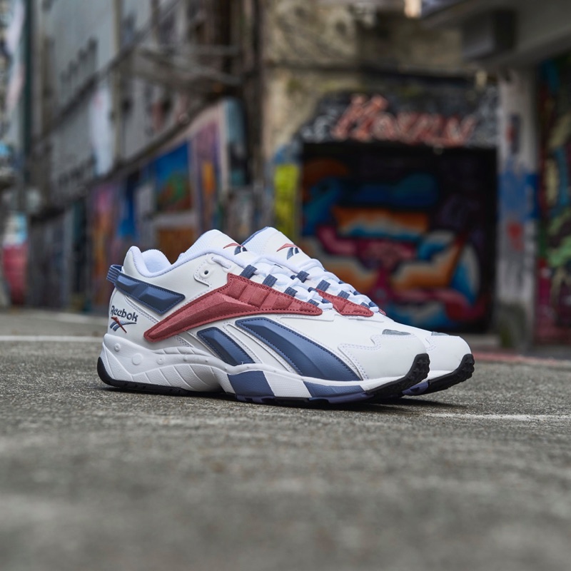 REEBOK INTV 96 白紫紅 復古慢跑 老爹鞋 休閒 大LOGO 男女 FW1879 | 蝦皮購物