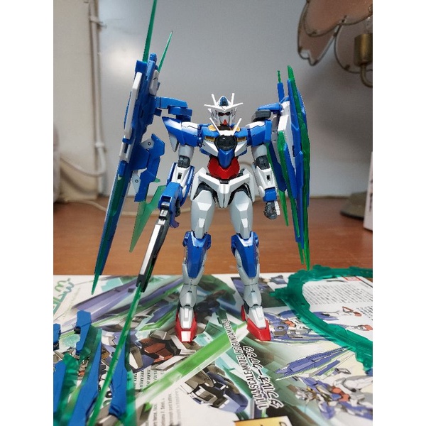 hg 鋼彈00 劇場版 00Q 全刃式 組裝完成 | 蝦皮購物