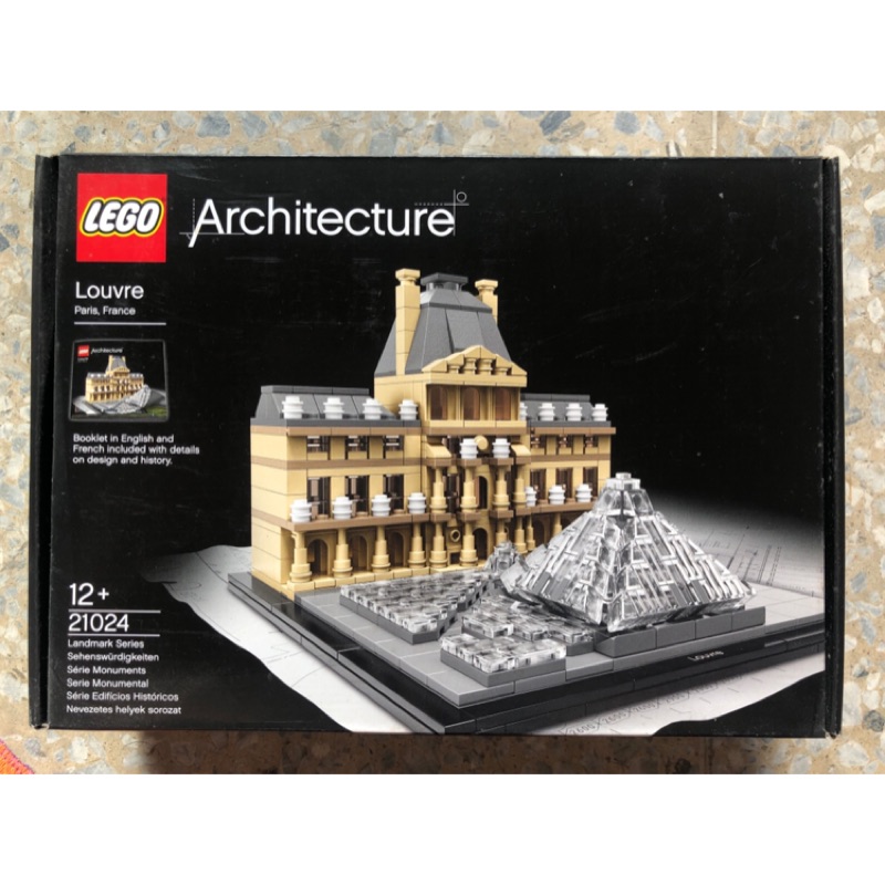 LEGO 21024 Architecture 建築系列 Louvre 羅浮宮 | 蝦皮購物