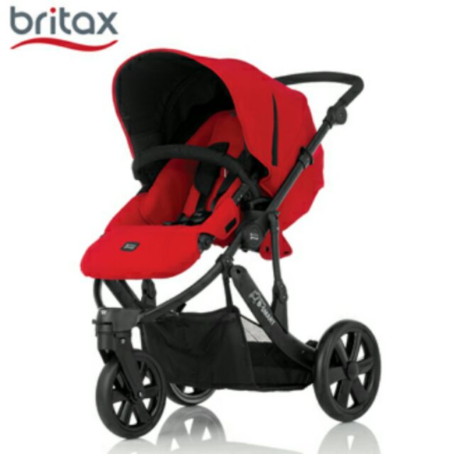 (限面交)Britax B-SMART三輪雙向手推車(紅色) | 蝦皮購物