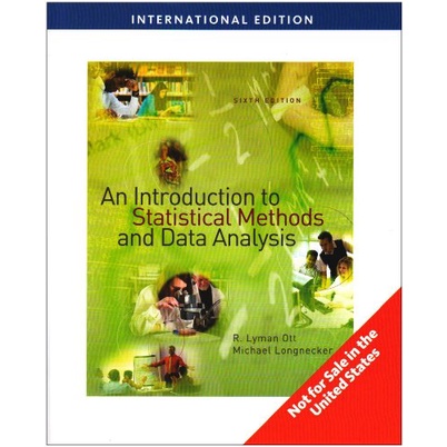 Introduction to Statistical Methods and Data Analysis 原文書 | 蝦皮購物