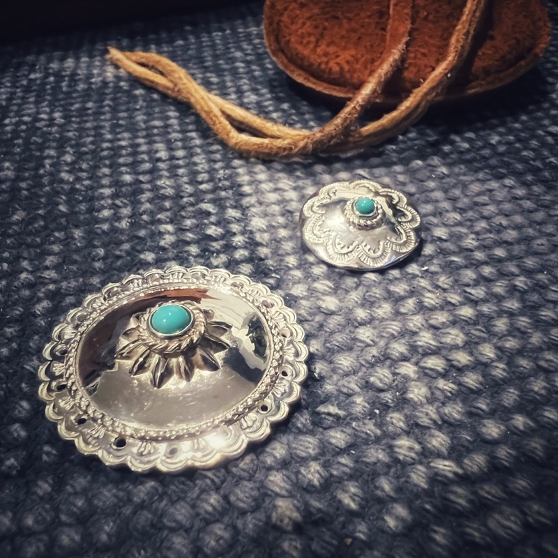 [澤山]日本手工925銀 TQ銀繩大小花扣 包扣 調節(Goro’s tk horizon blue 鷲見 菊地健） | 蝦皮購物