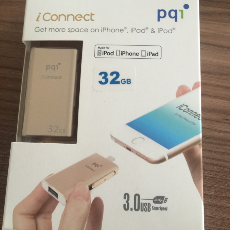 PQI iConnect Apple專用OTG金屬隨身碟 32GB +小米行動電源組合價 | 蝦皮購物