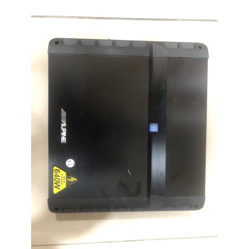 ALPINE PMX-F640 四聲道擴大機 內建電子分音MAX 640W | 蝦皮購物