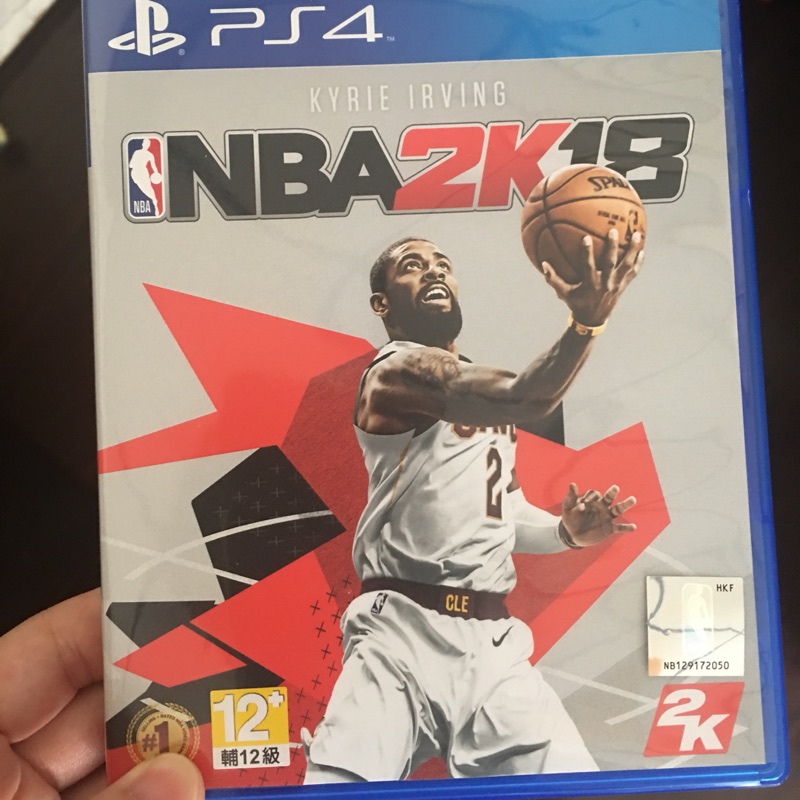 NBA 2k18 繁體中文版 實體2手光碟 9成新 | 蝦皮購物