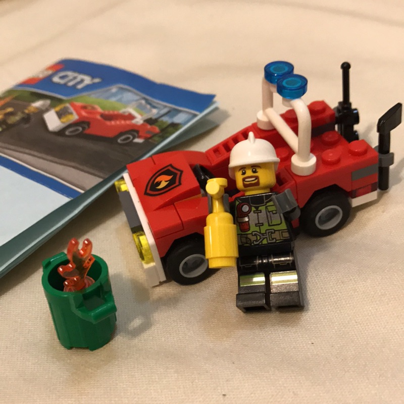 Lego City 30347 小型消防車 已組 附說明書 | 蝦皮購物