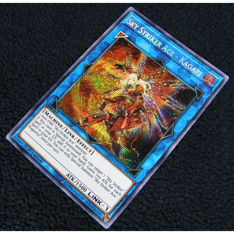 正版遊戲王 MP19-EN257 美英1刷 銀字半鑽 閃刀姬-篝 火閃X1(M/NM)=DBDS-JP027 | 蝦皮購物