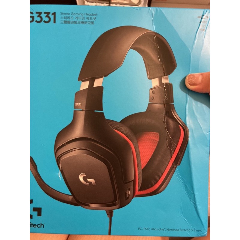 全新羅技Logitech G331立體聲遊戲耳機 | 蝦皮購物