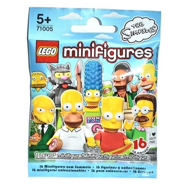 Lego 71005 樂高第一代辛普森家族人偶包一套16隻 (二手/附底版/配件/原廠外包裝/彩紙) | 蝦皮購物