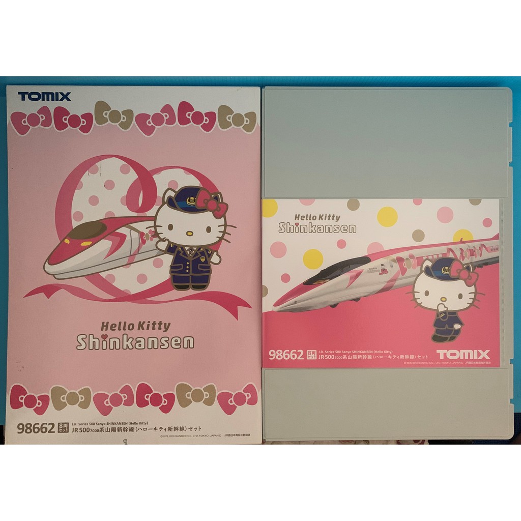 TOMIX 98662 JR500-7000系列山陽新幹線“ Hello Kitty新幹線” 未使用 N規 現貨 | 蝦皮購物