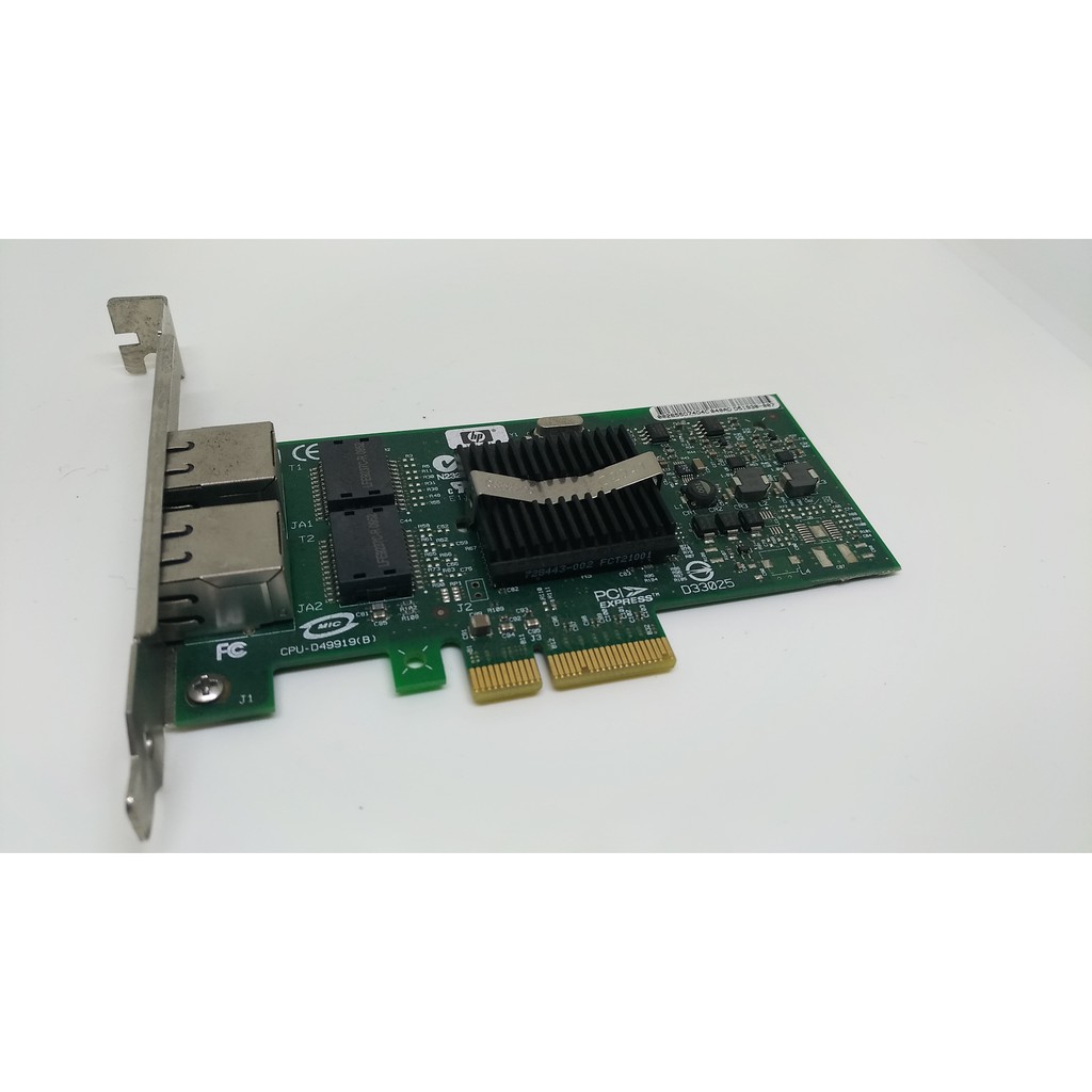 HP NC360T 2 Port Gigabit 1000M 1GB PCIE 網路卡 | 蝦皮購物