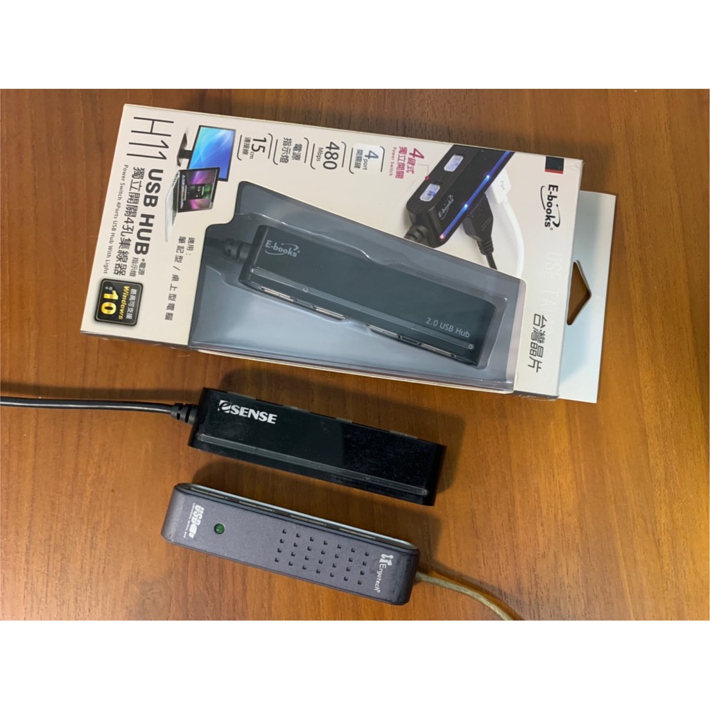 【Egotech】【eSENSE】【E-books】H11 獨立開關4孔USB HUB集線器+電源指示燈 | 蝦皮購物