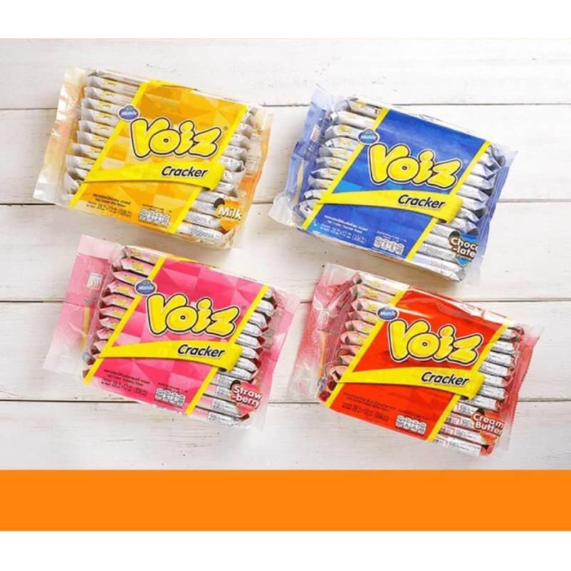 泰國 Voiz Cracker 風味雙層夾心餅乾 384 克 | 蝦皮購物
