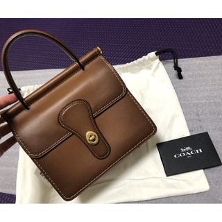 全新Coach Willis top handle 18 | 蝦皮購物