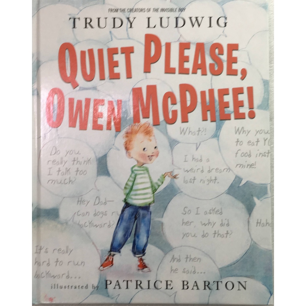 【全新折扣-學習傾聽單書】Quiet Please, Owen McPhee! $200 (-QPOM-) | 蝦皮購物