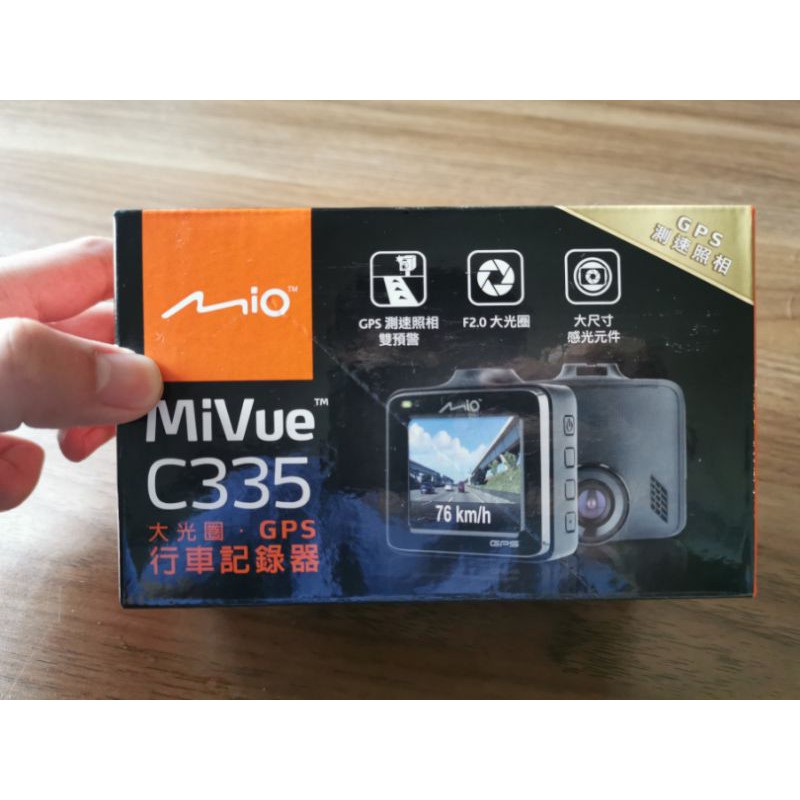 【Mio】MiVue C335 大光圈GPS行車記錄器 可測速 | 蝦皮購物